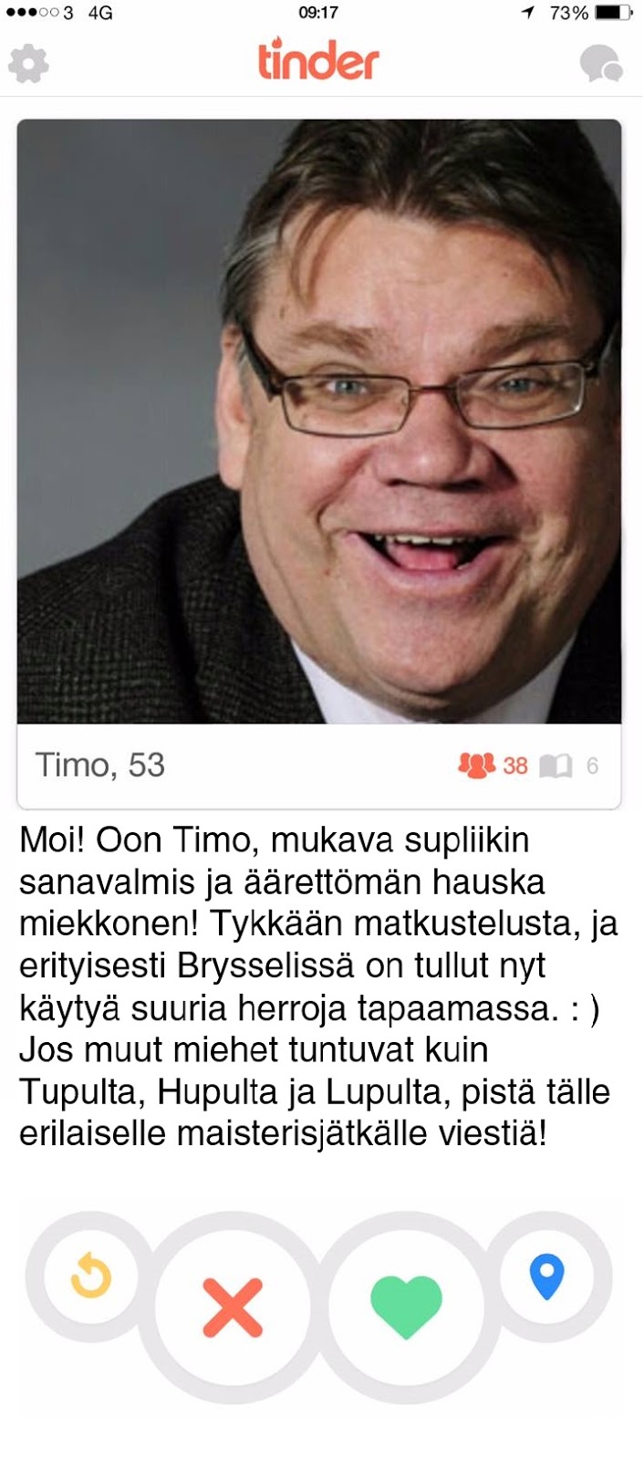 ErQ: Nämä julkkisten Tinder-profiilit naurattavat kuoliaaksi asti!
