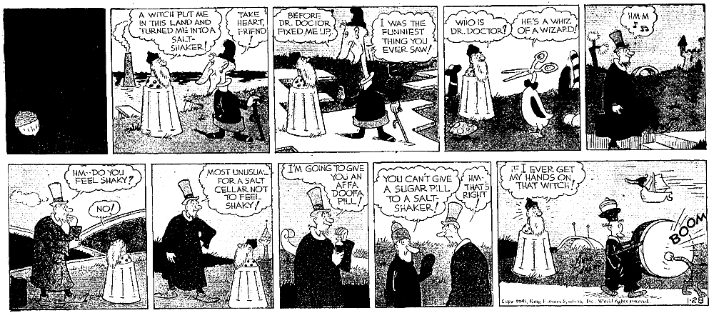 Screwball Comics: Nov Shmoz Ka Pop? Gene Ahern's Mysterious Foozland in ...