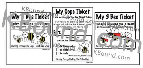 KBound: Bee Tickets for Behavior Management