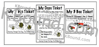 KBound: Bee Tickets for Behavior Management
