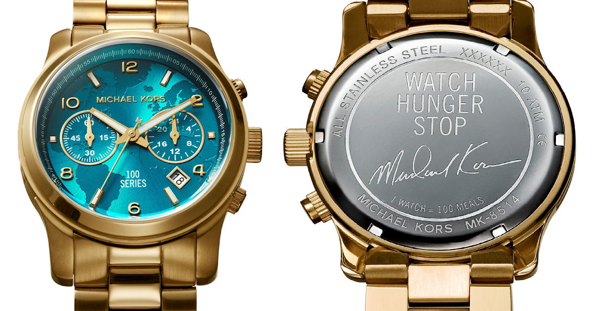Michael Kors Watch Hunger Stop Oversized 100 Series Watch ~ Solution ...