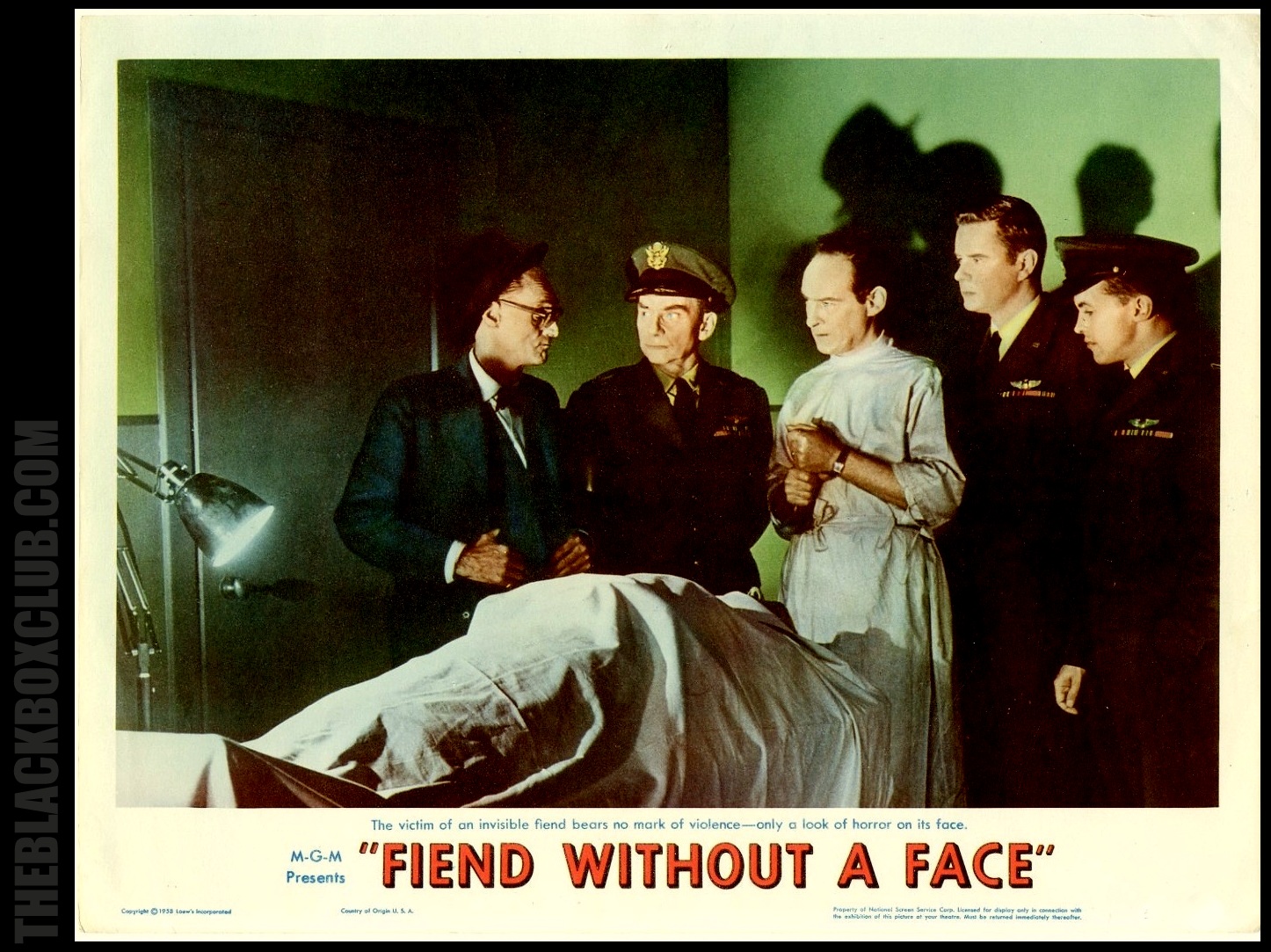 The Black Box Club: 'FIEND WITHOUT A FACE' MARSHALL THOMPSON: KIM ...