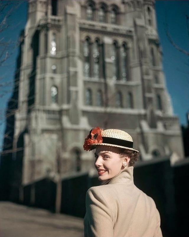 53 Stunning Color Photos that Defined the 40's Female Fashion ~ Vintage ...