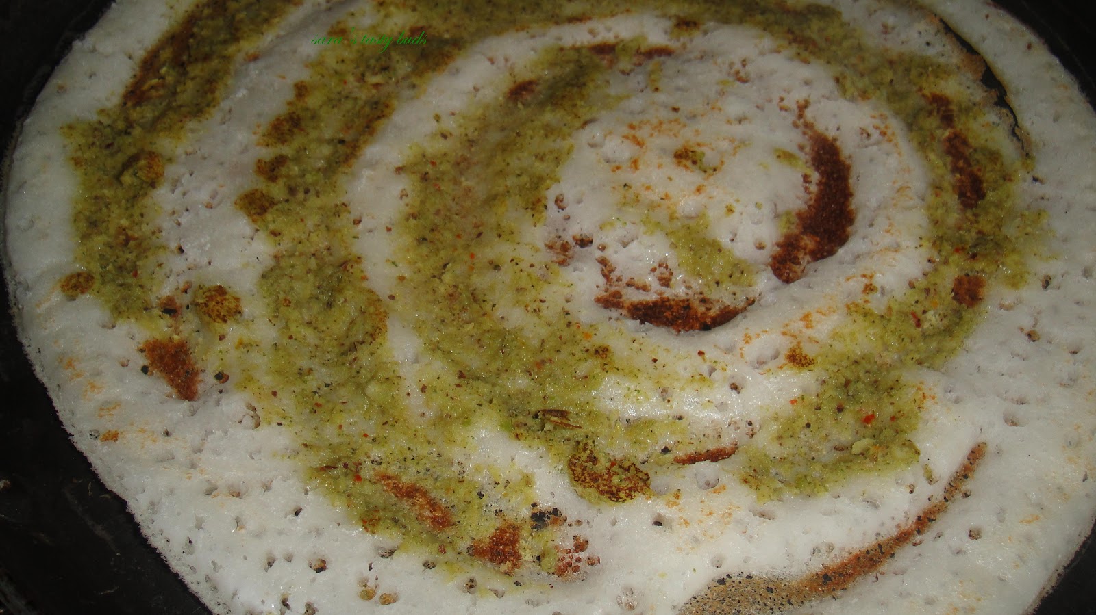 SARA'S TASTY BUDS: Mint dosa