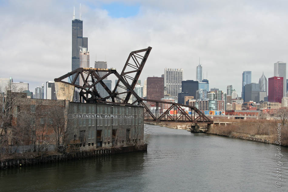 Chicago - Architecture & Cityscape: 18th Street Railroad Bridge..