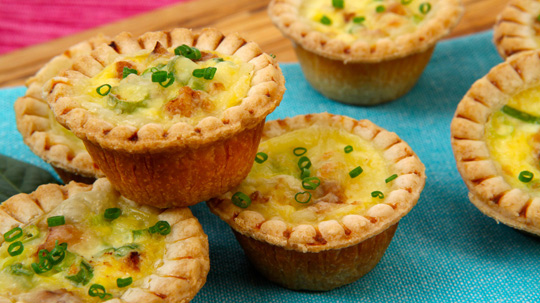 Tarts On Demand: Mini Quiche Tarts