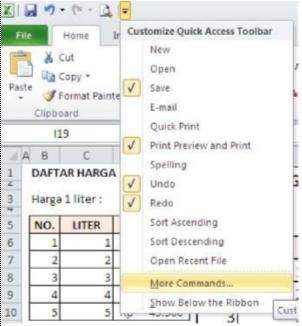 Cara Menggunakan Camera Tool Pada Microsoft Excel 2010