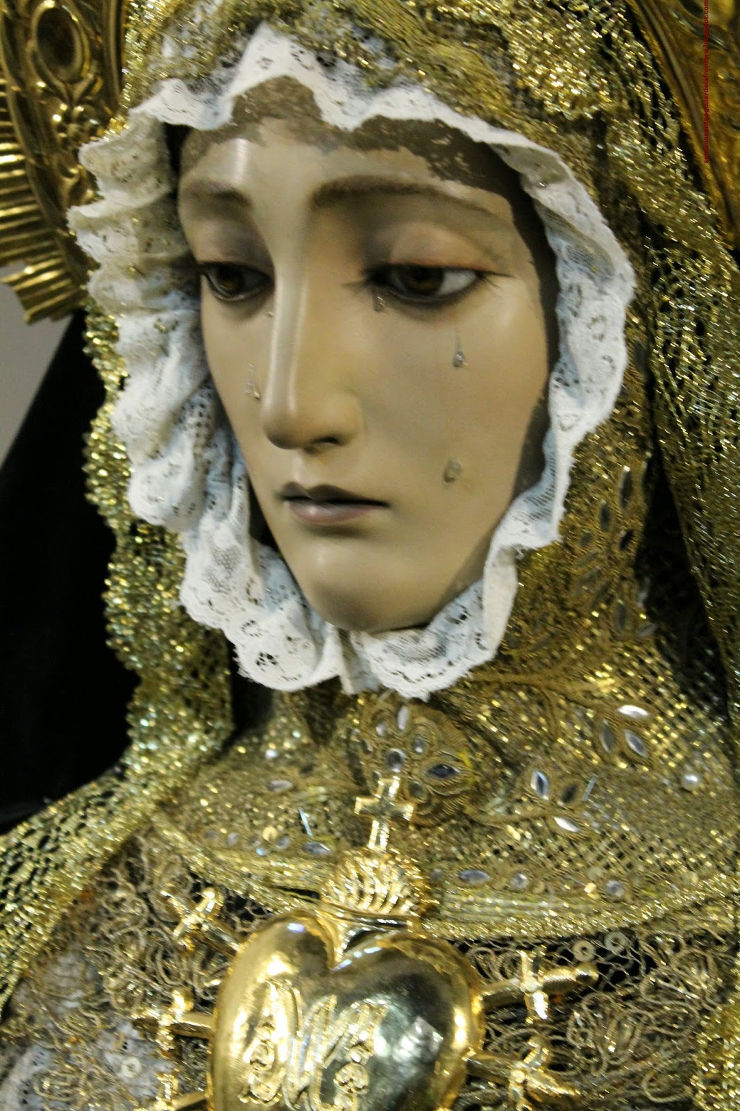 SEMANA SANTA AGUILAR DE LA FRONTERA: Imágenes de luto: María Santísima ...