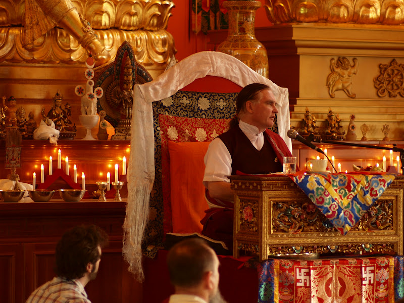 Láma Tony Duff Budapesten és Taron 2012.09.01.-02.