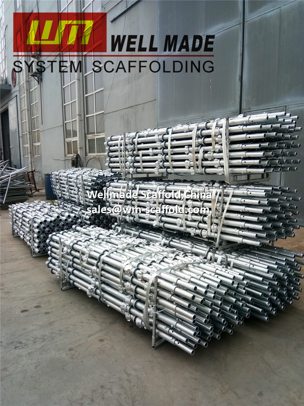 Modular Scaffolding Cuplock Scaffolding Standards with Joint Pin Spigot