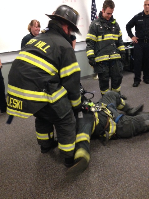 Cherry Hill News & Information: Firefighter Down - CPR Training
