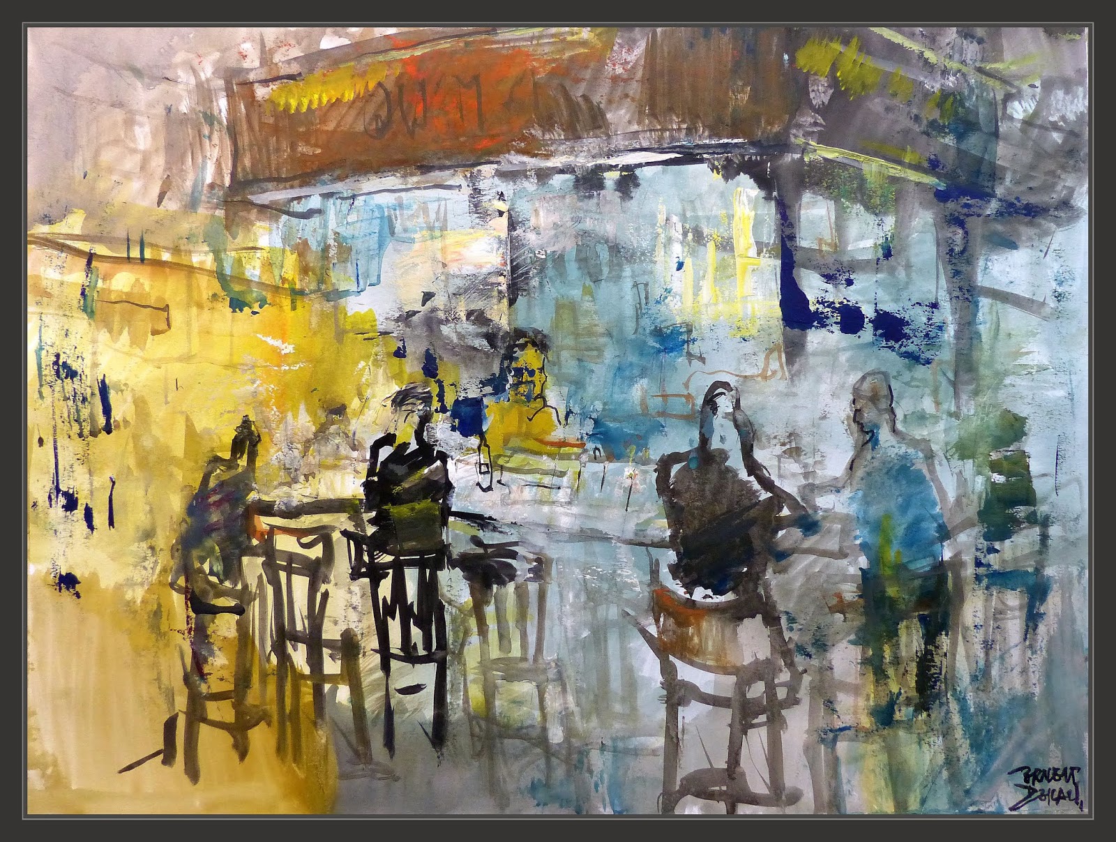 Ernest Descals.Artista Pintor: LA BOQUERIA-PINTURA-MERCAT-BARCELONA ...