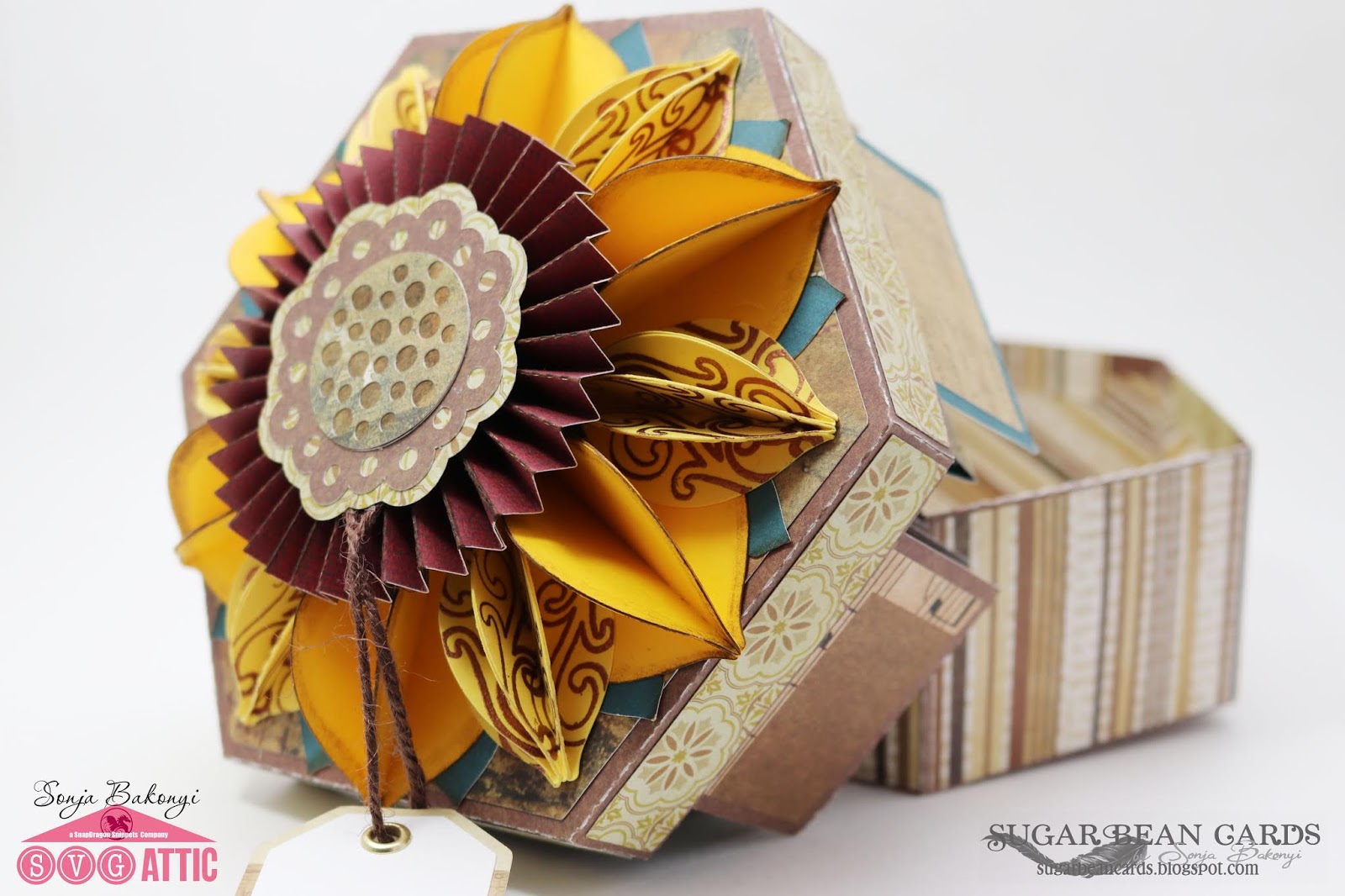 SVG Attic Blog: Sunflower Box with a Twist