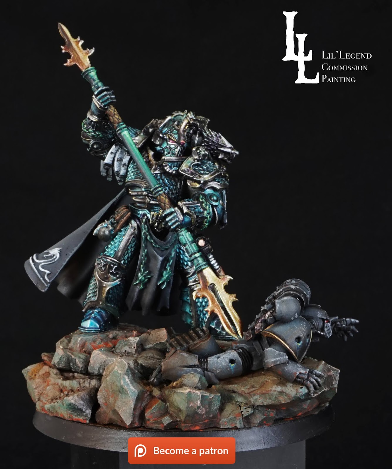Alpharius Primarch of the Alpha Legion. | Wargaming Hub