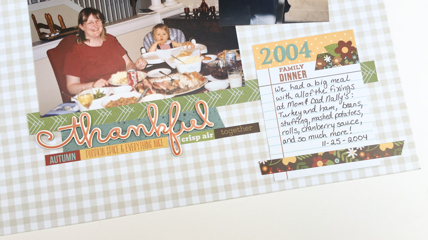 Layout-A-Week: Paper Strips For Quick & Easy Scrapbook Pages - Week #42