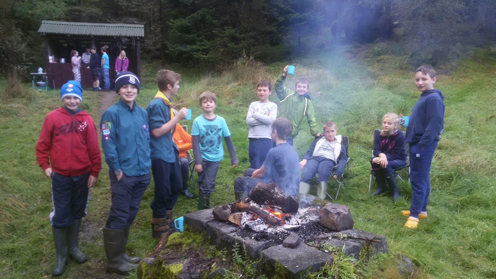 Balfron Scouts: Invertrossachs Scout Camp