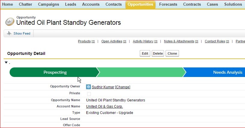 A blog ^(my tweets) on Salesforce.com: Replicate Lightning Experience Opportunity Progress Bar ...