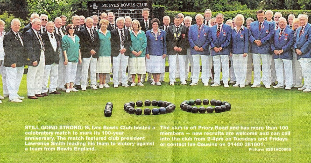 St Ives Bowls Club: 2008