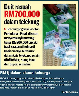 PakCik Chomy ﴾ڤقچئ چوماي﴿: Duit Rasuah Banyak Sangat. Sampai Simpan ...