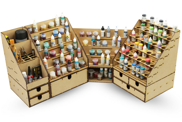 Tabletop Fix: Impudent Mortal - Modular Paint Station Preview