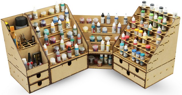 Tabletop Fix: Impudent Mortal - Modular Paint Station Preview