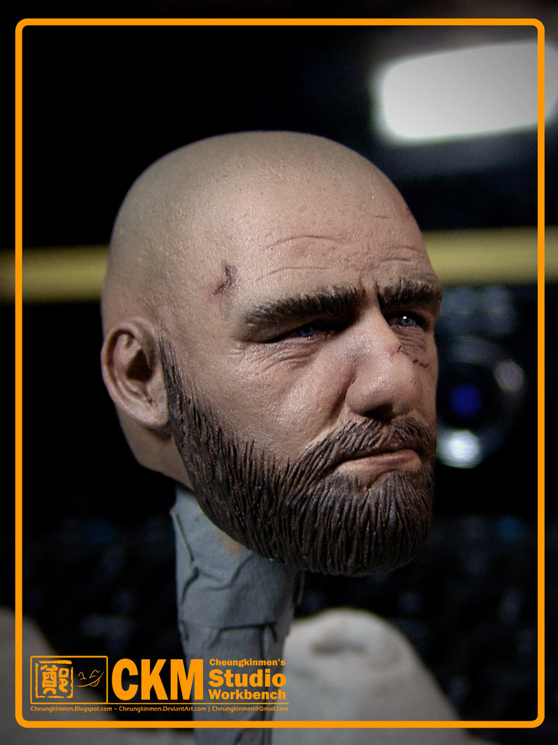cheungkinmen's workbench: 1/6 Max Payne / Angry Gringo painted sculpt