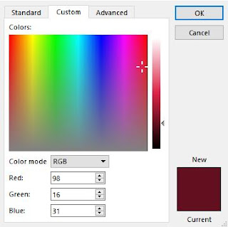 Simple PowerPoint Template | Eyedropper Color Combination