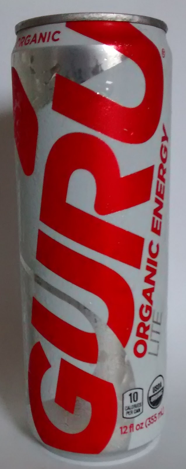 Caffeine King: GURU Organic Lite Energy Drink Review