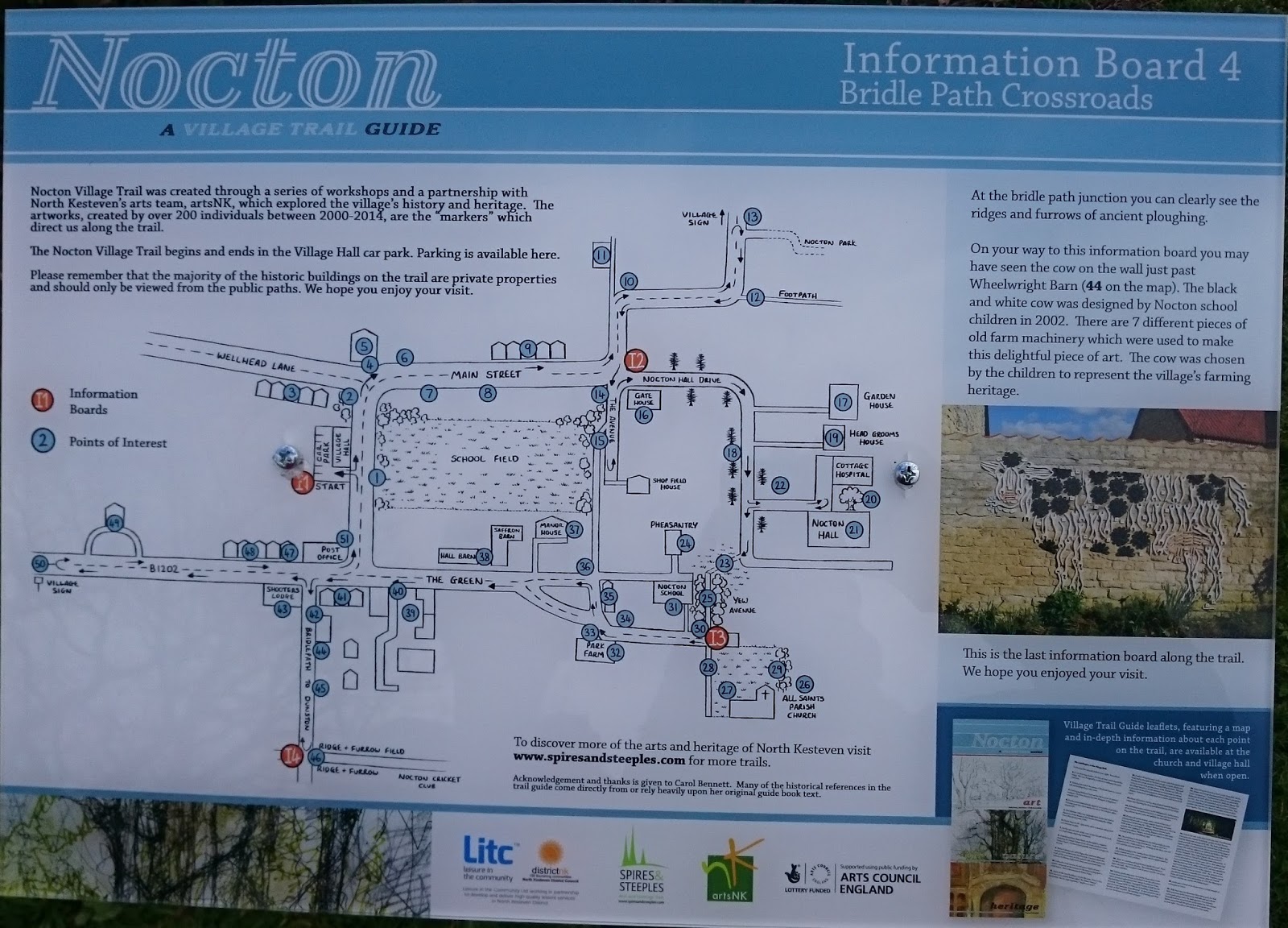 Nocton in Lincolnshire: Relaunch of Village Trail