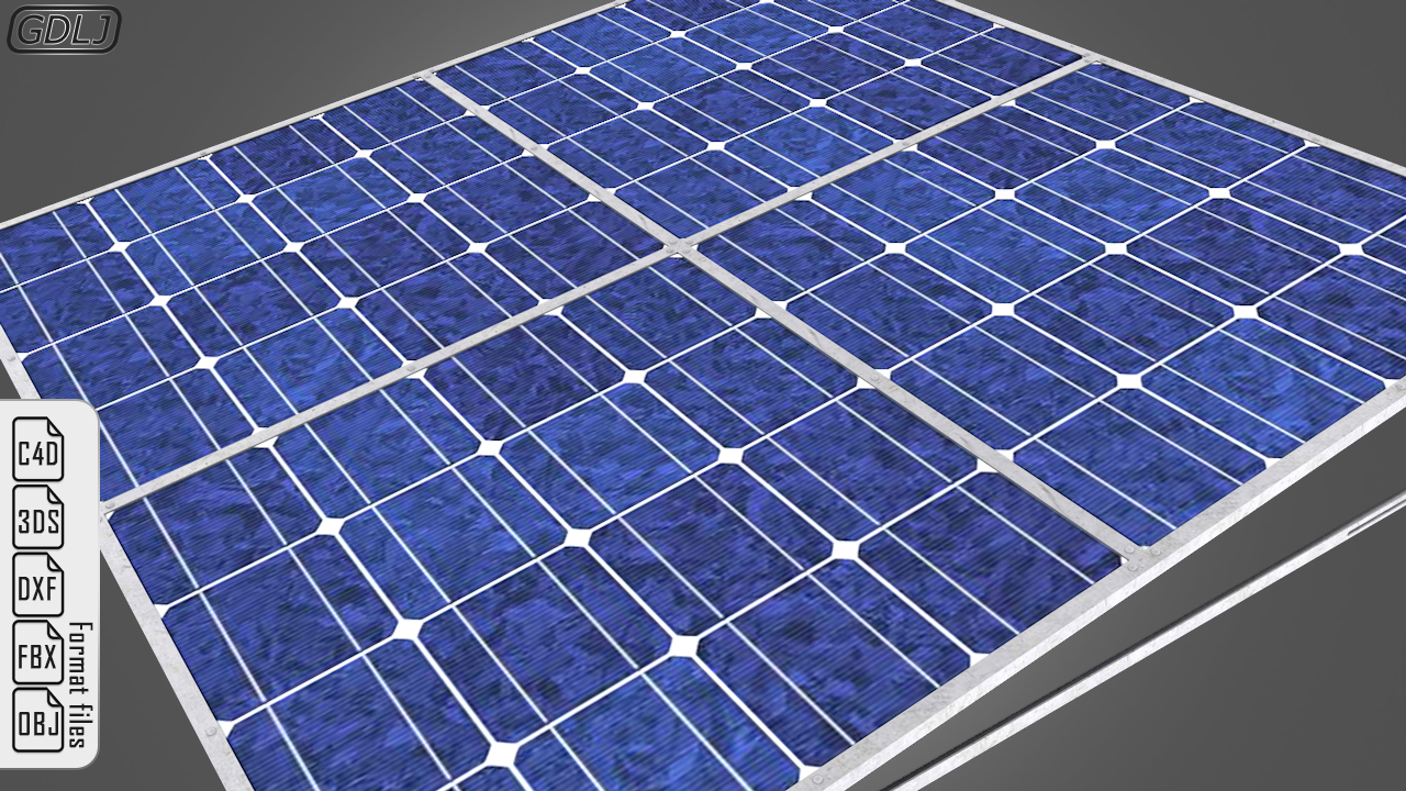 Solar panel 3D model | Layth Jawad