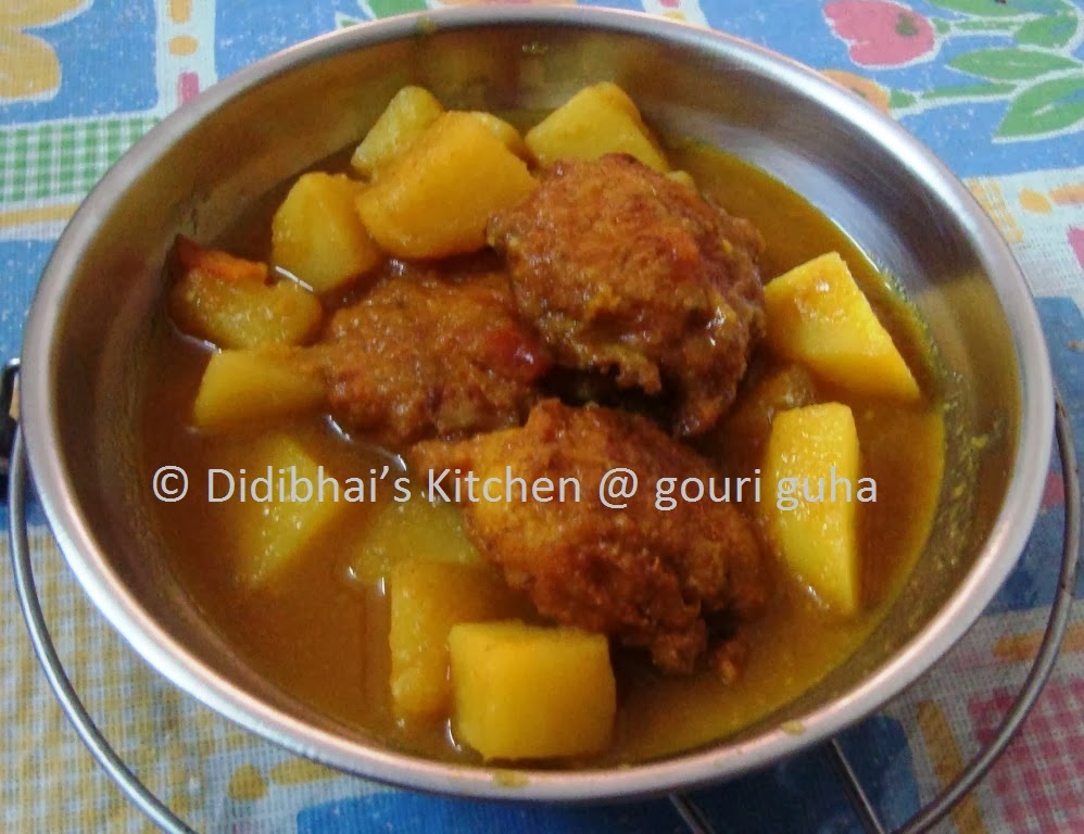 Didibhai’s Kitchen: Macher Dim Bhaja and Dimer Tarkari – Fried Fish ...