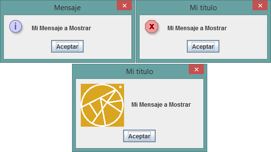 Una Taza de Java: Cajas de Diálogo - JOptionPane