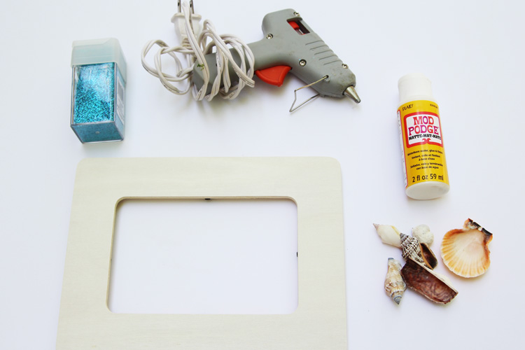 DIY CRAFT membuat fram dari kerang laut | INTERIOR