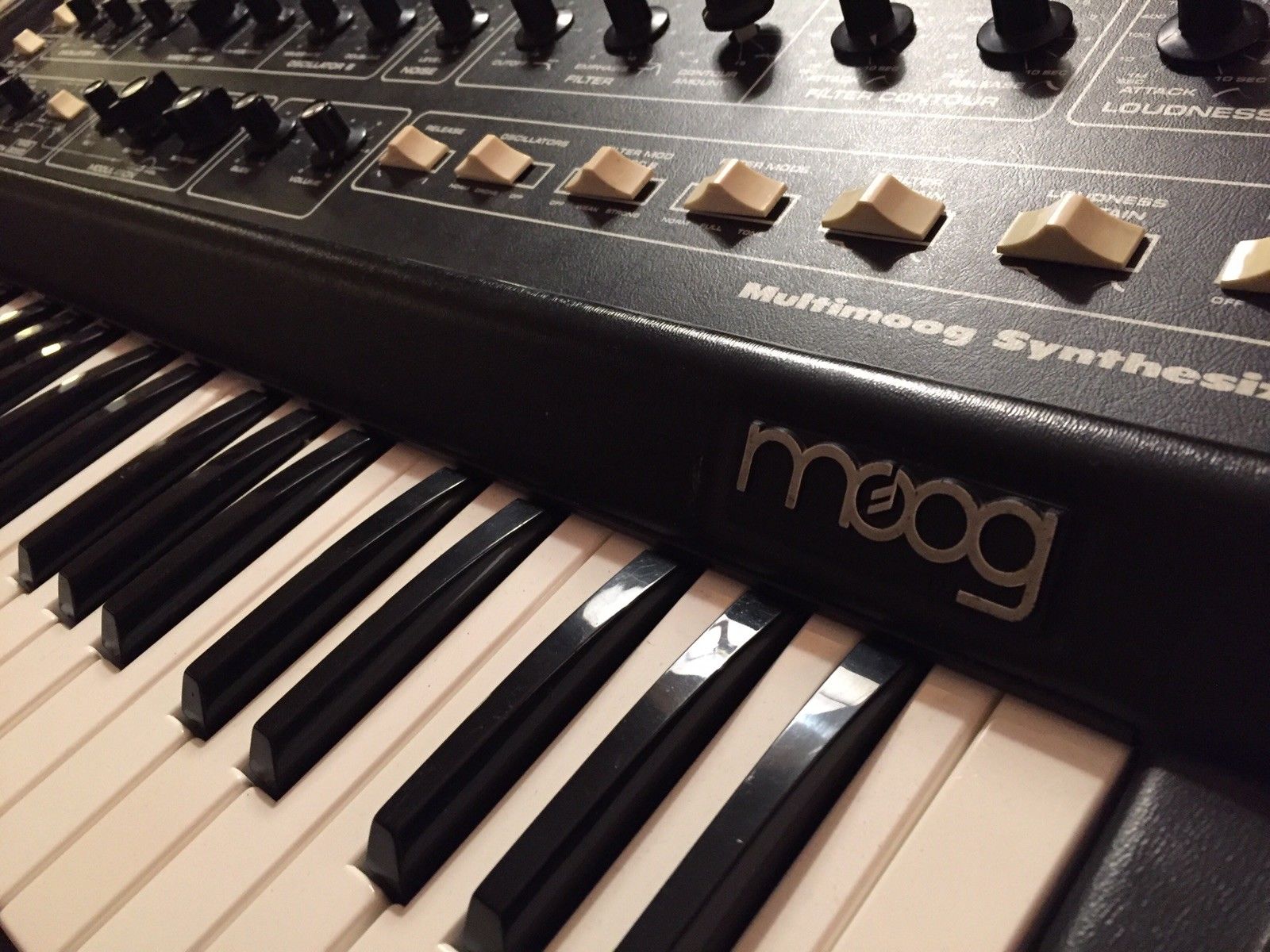 Matrixsynth Moog Multimoog Keyboard Synthesizer Sn 1054