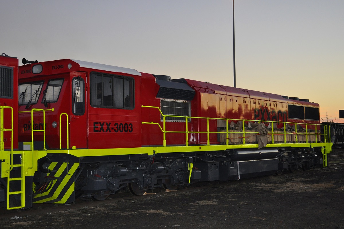SAR CONNECTA: The RRL Grindrod / Exxaro Mining Group diesels, which are ...