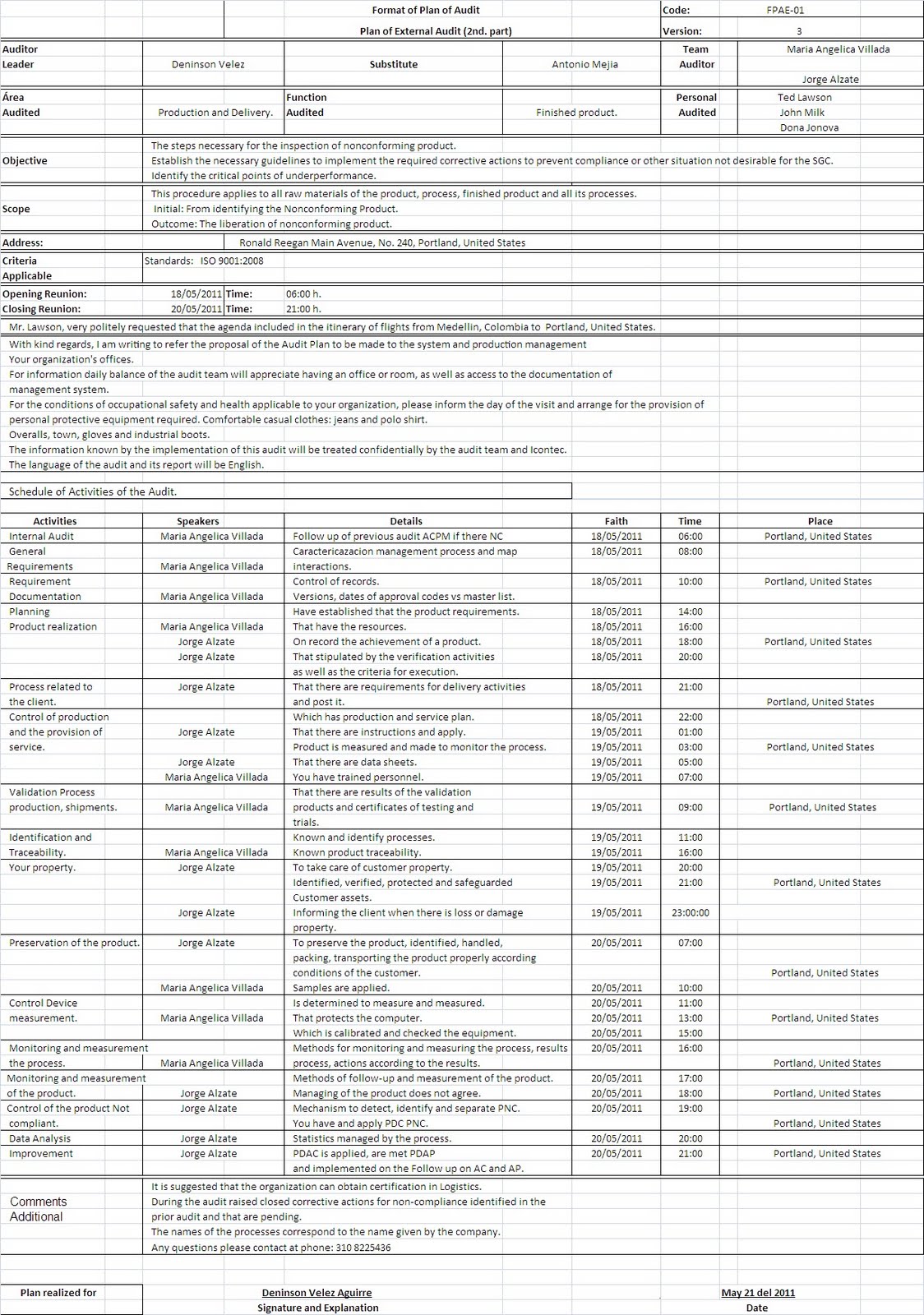Costos Y Auditorias How Do You Can To Make An Audit Plan For An External Audit 2nd Part Costos Y Auditorias How Do You Can To Make An Audit Plan For An External Audit 2nd Part