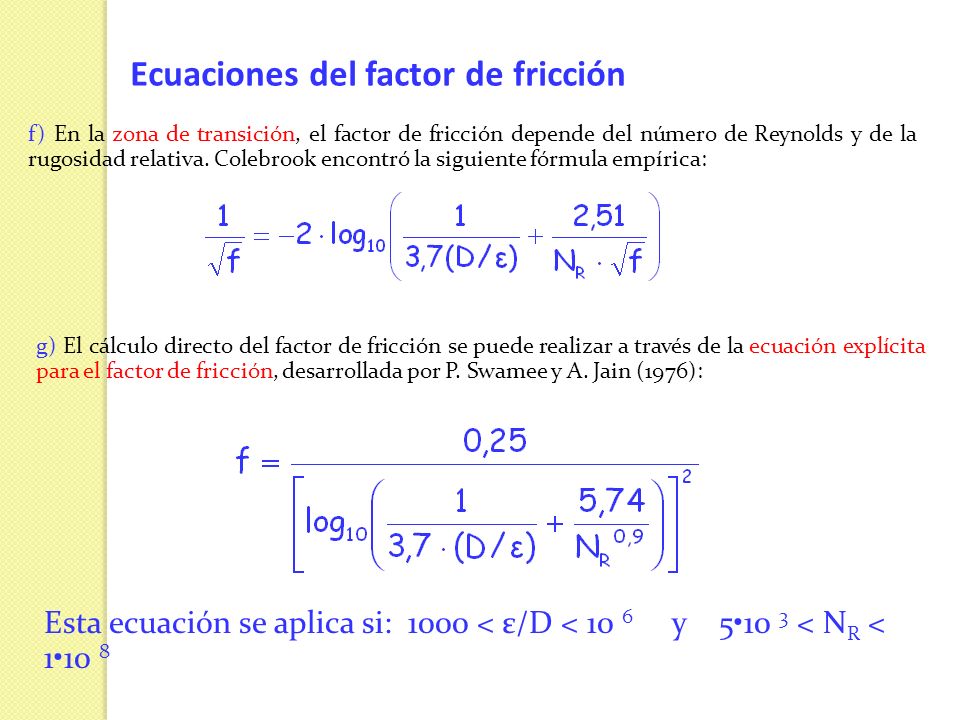 NÚMERO DE REYNOLDS "FLUJO LAMINAR Y TURBULENTO": Fenómeno de Transporte
