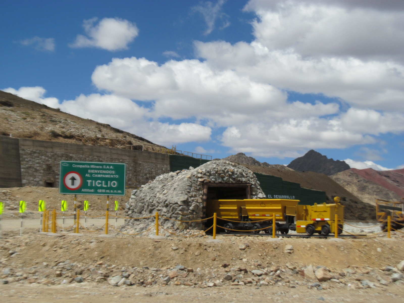 speleominas: Abra Anticona - Minas de Ticlio (Peru)