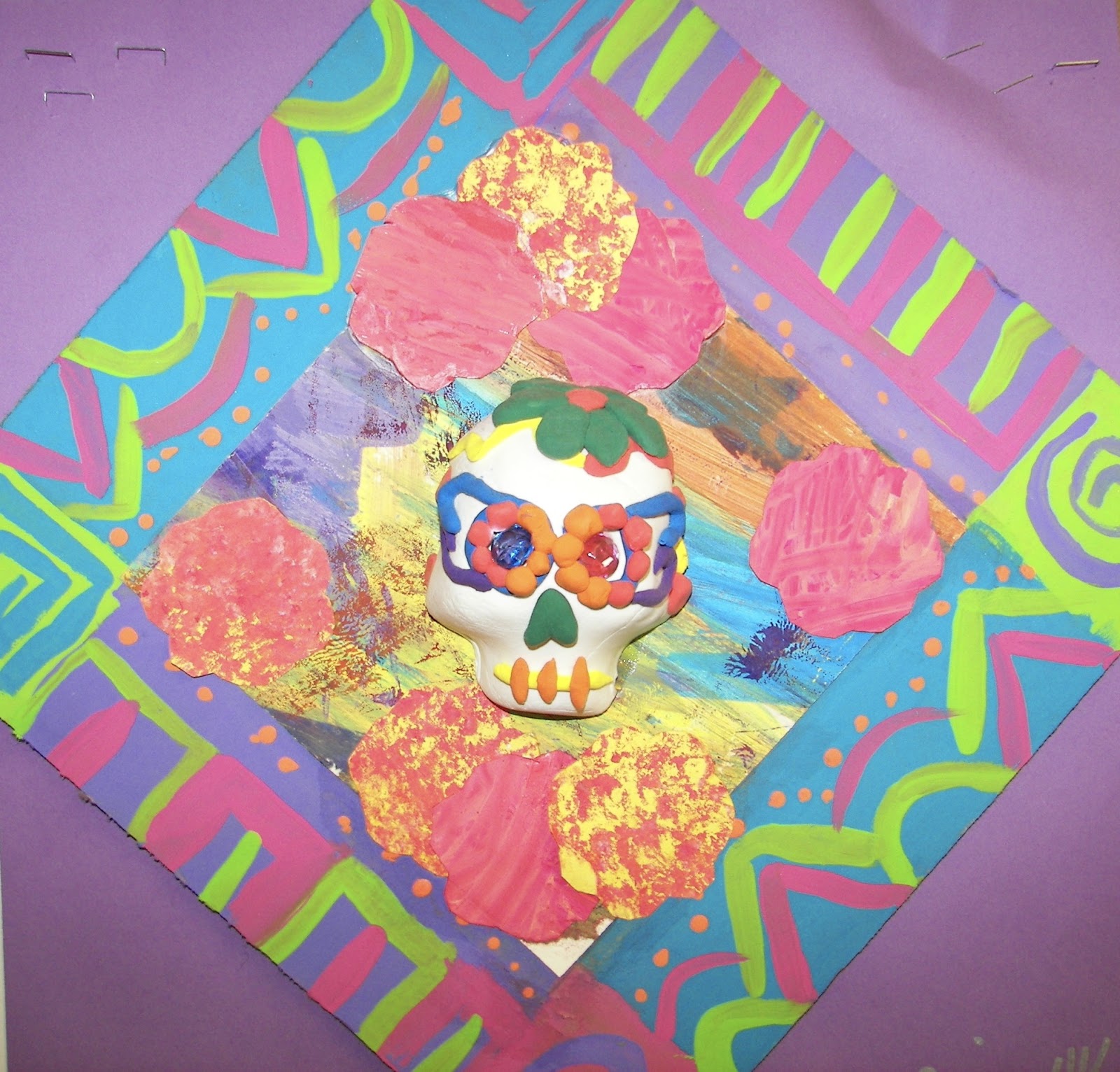 Paintbrush Rocket: 4th Grade - Sugar Skulls