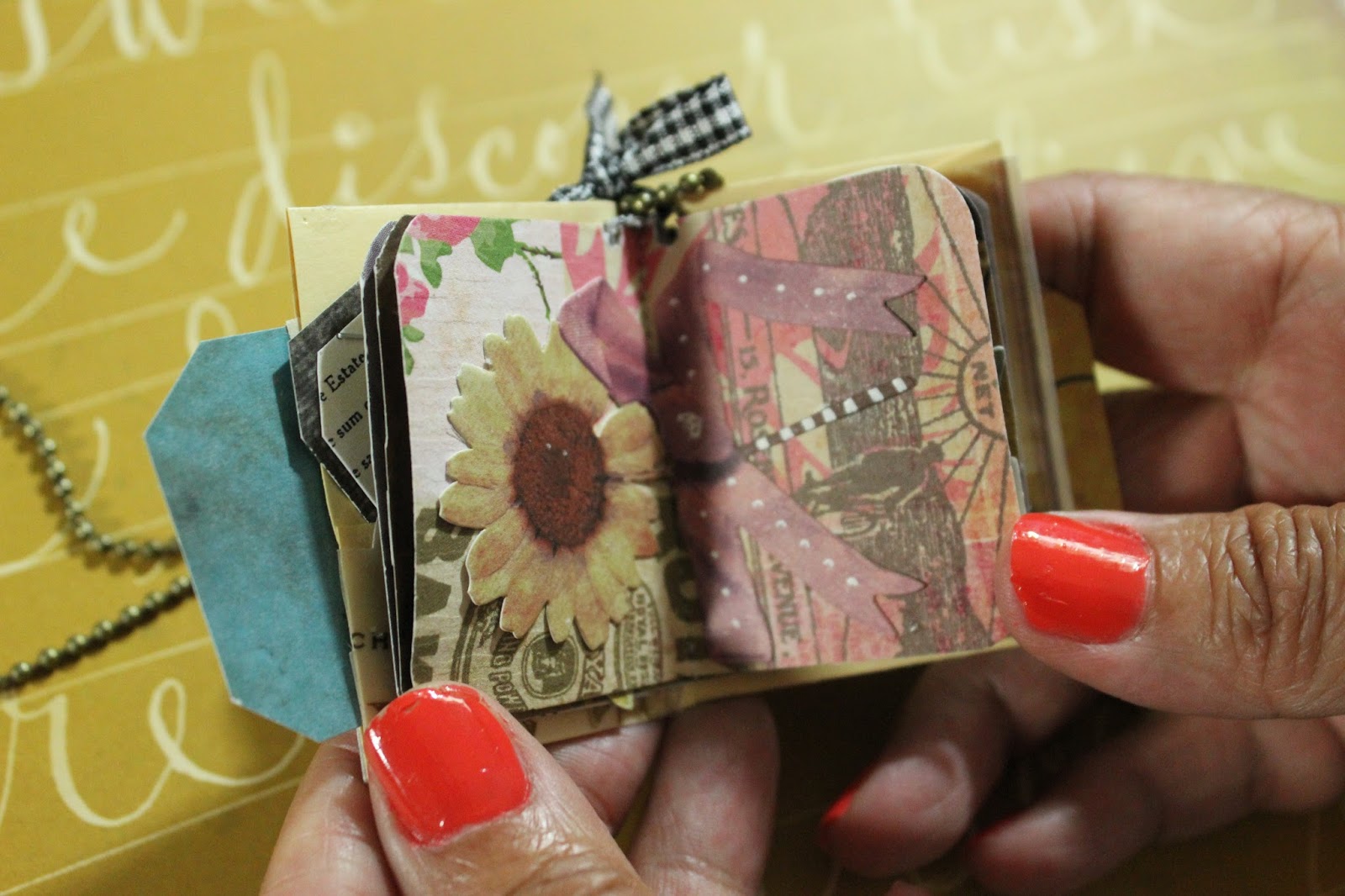 Artful Play: Mini Book Made From #1 Coin Envelope