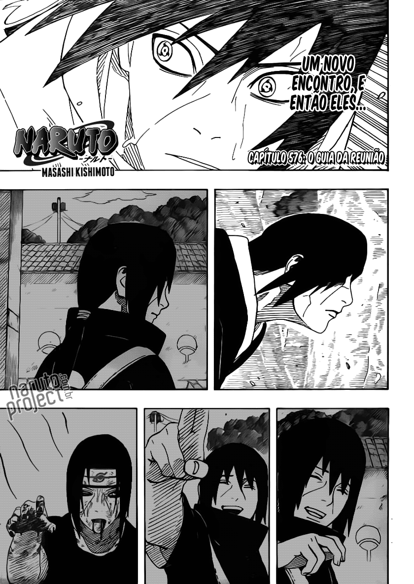 Naruto Shippuden: Ultimo Volume Lançado " 61 " Manga 576