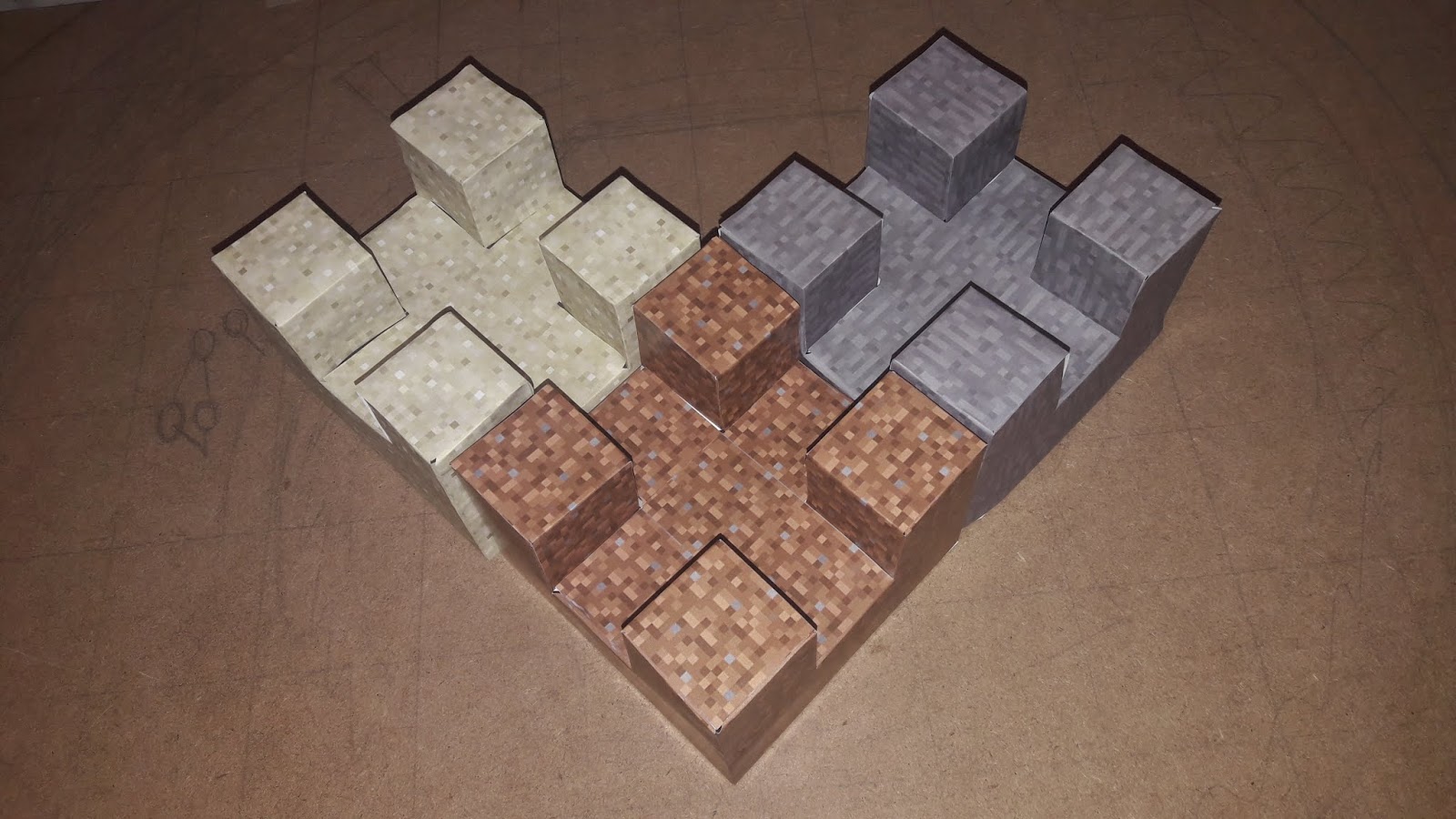 Mini At Least: Minecraft Papercraft Model 3