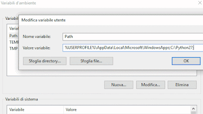 Aggiungere una variabile d'ambiente su Windows 10 | Oggi è un altro post