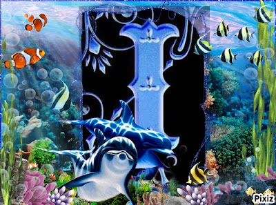 Heraldry of Life: IN THE DEPTHS OF THE SEAS with Artistic Alphabet