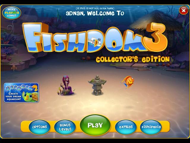 AB Official Site: Fishdom 3 Collectors Edition