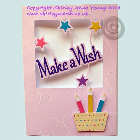 Shirley's Cards: Make a Wish freebie and some new designs