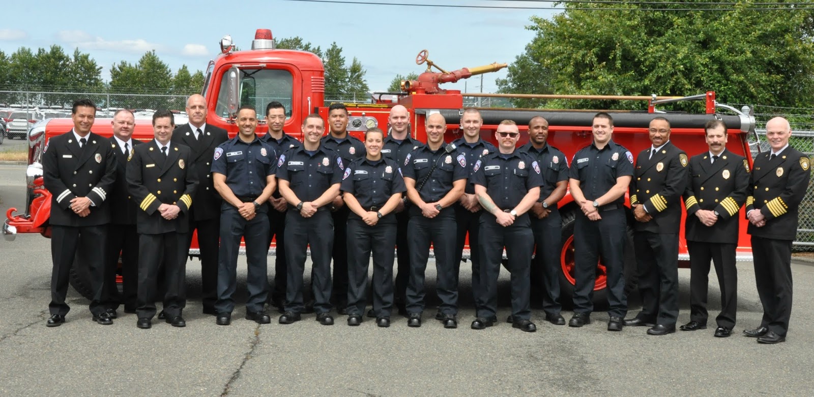 Tacoma Fire Department: Probationary Firefighters Celebrate Milestone