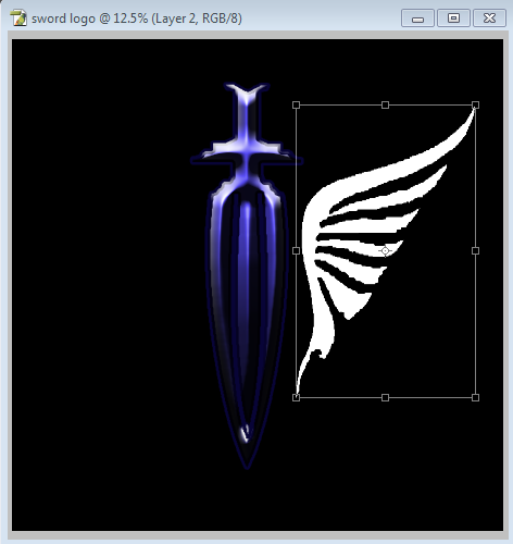 Photoshop Effect Tutorial: Photoshop Sword Logo Tutorial