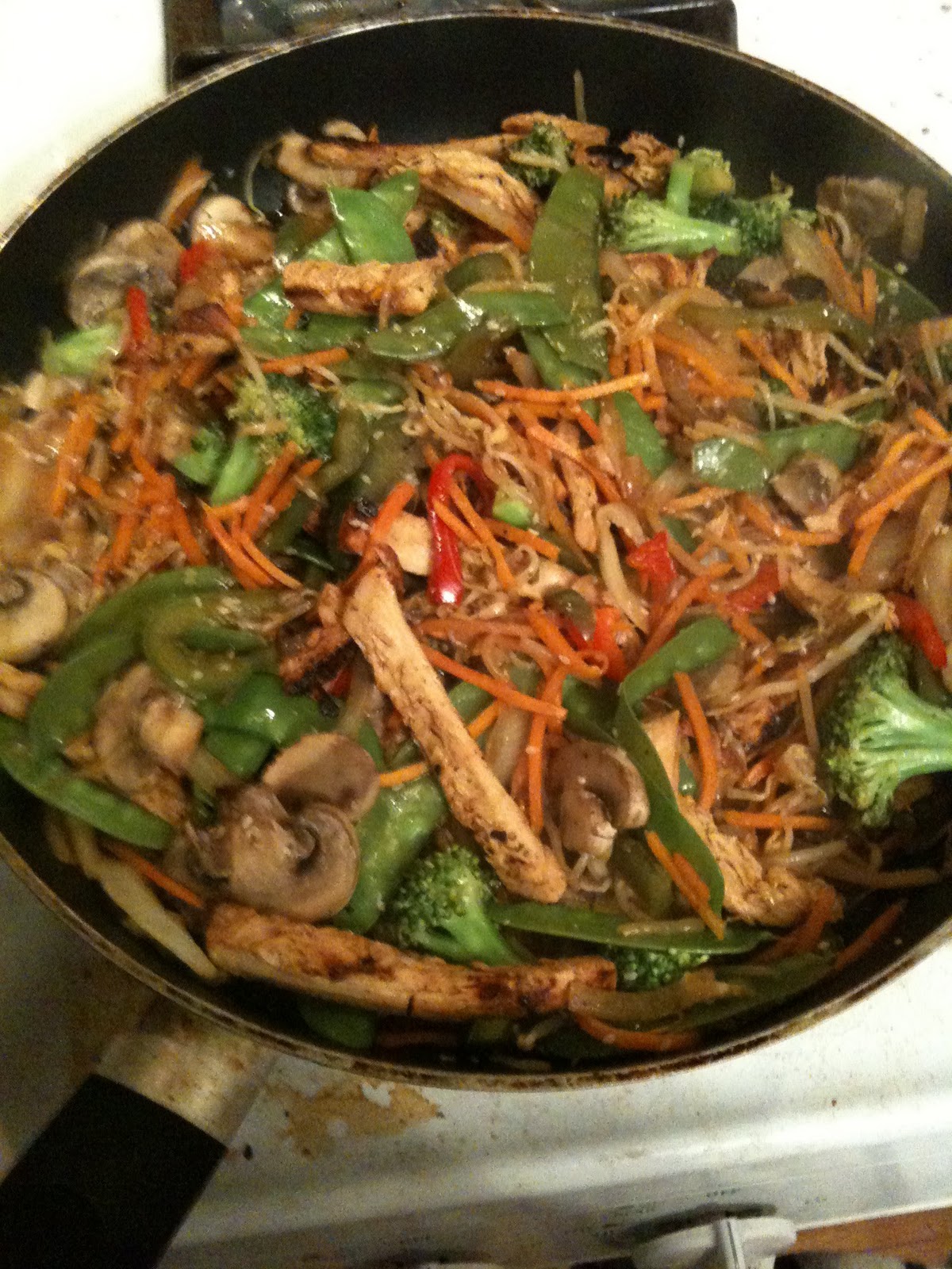 Tray J's Kitchen: Chik'n Stir-Fry