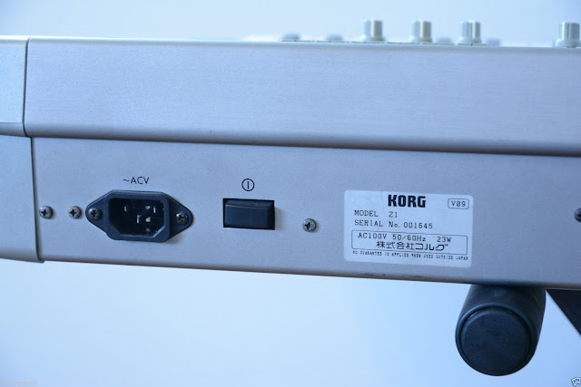 MATRIXSYNTH: Korg Z1 EX MULTI OSCILLATOR SYNTHESIZER MOSS SN 001645